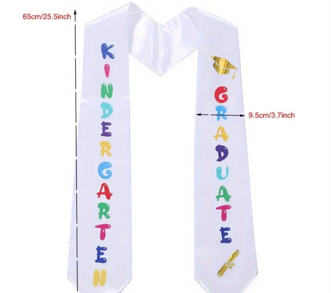 Kindergarten Stole | Child Stole | Graduation Stole | Child Stole ...