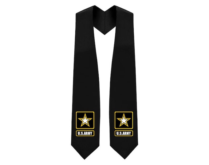 Maroon Satin Graduation V-neck Stole - Etsy