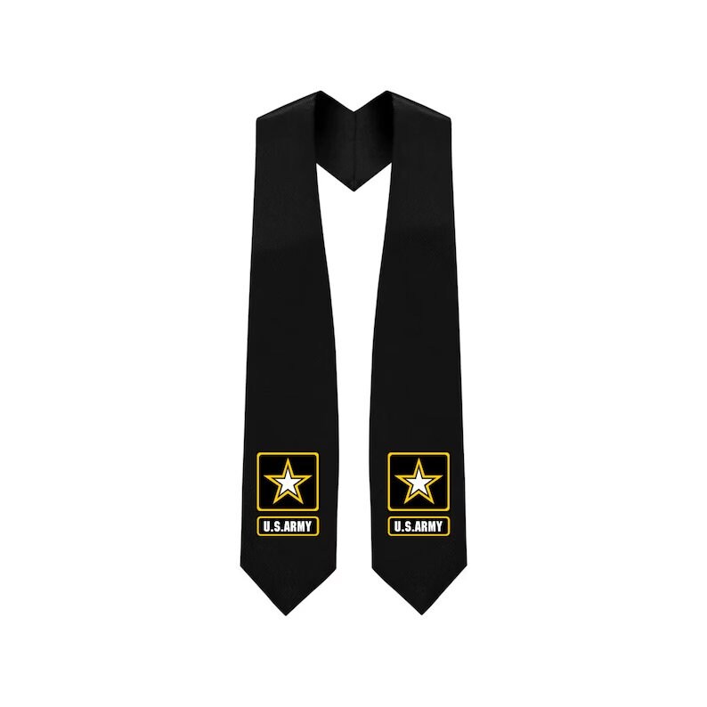 U.S. Army Stole Military Sash U.S. Army Embroidery Handmade - Etsy