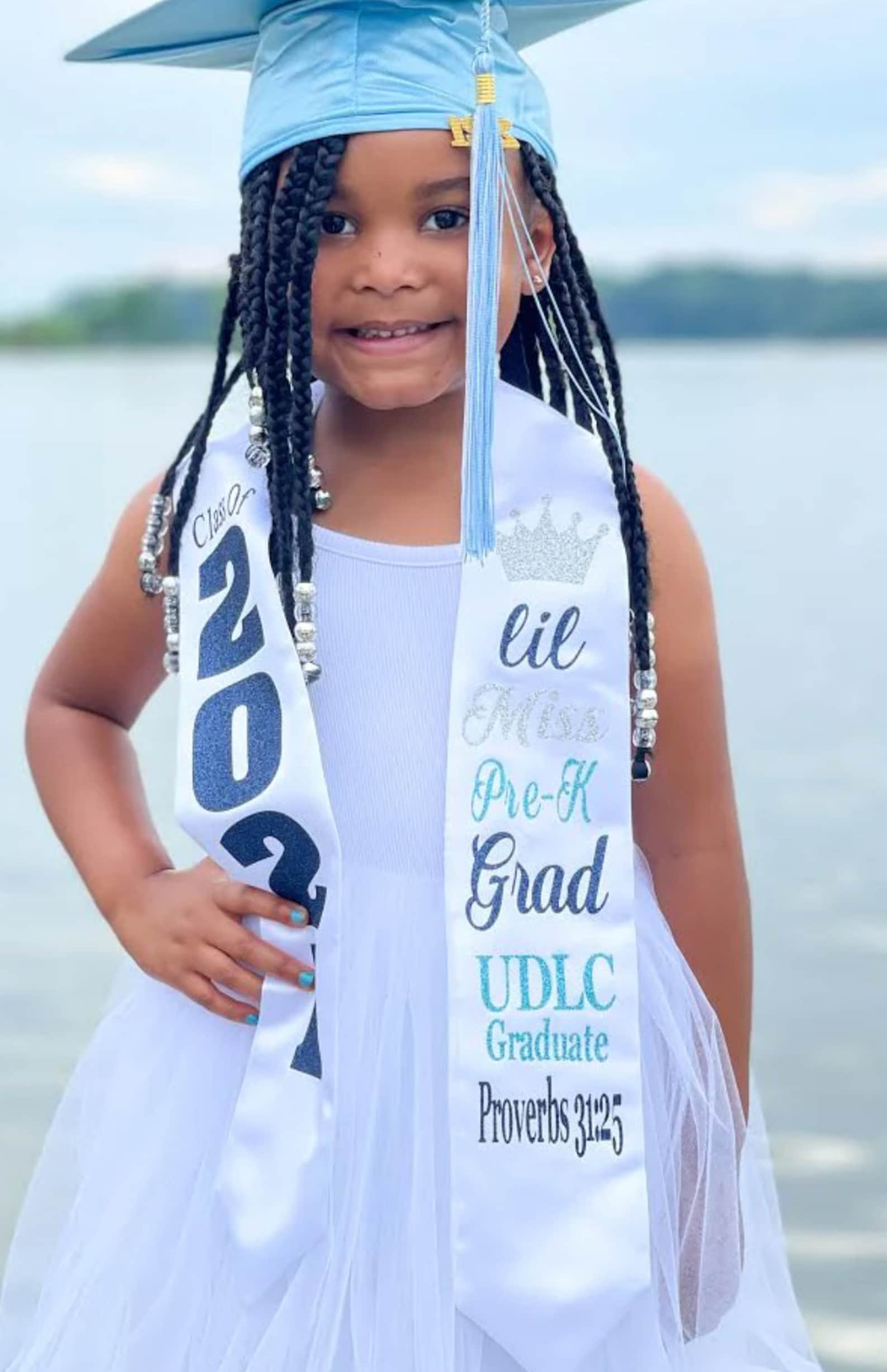 Child Custom Graduation Stoles | Personalized Custom Child Stole ...