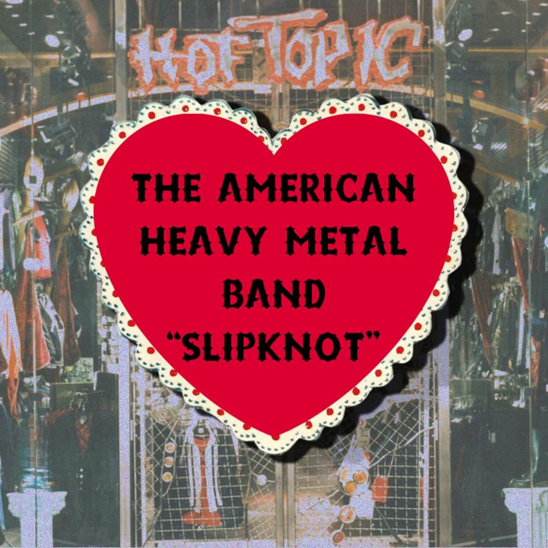 The American Heavy Metal Band "slipknot" Holographic Heart-shaped Vinyl ...