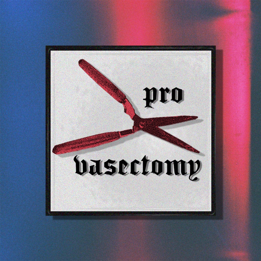 Pro Vasectomy Hedge Garden Shears Sticker - Funny Political Goth Punk 3 ...