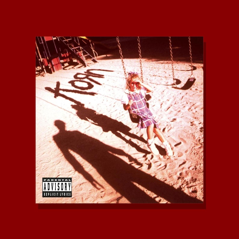 Korn Debut Album Vinyl Sticker Laptop Water Bottle, 90's Nu Metal Alt ...