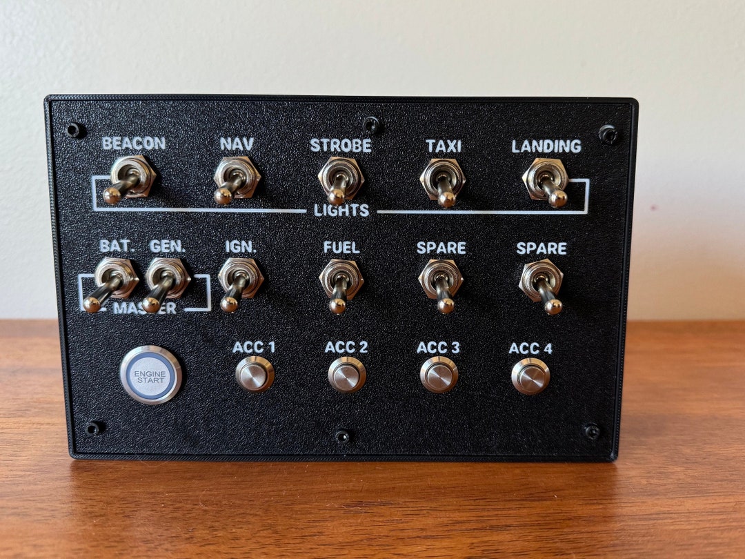 Universal Flight Simulator Pc 16 Button Box. Custom Options Available ...