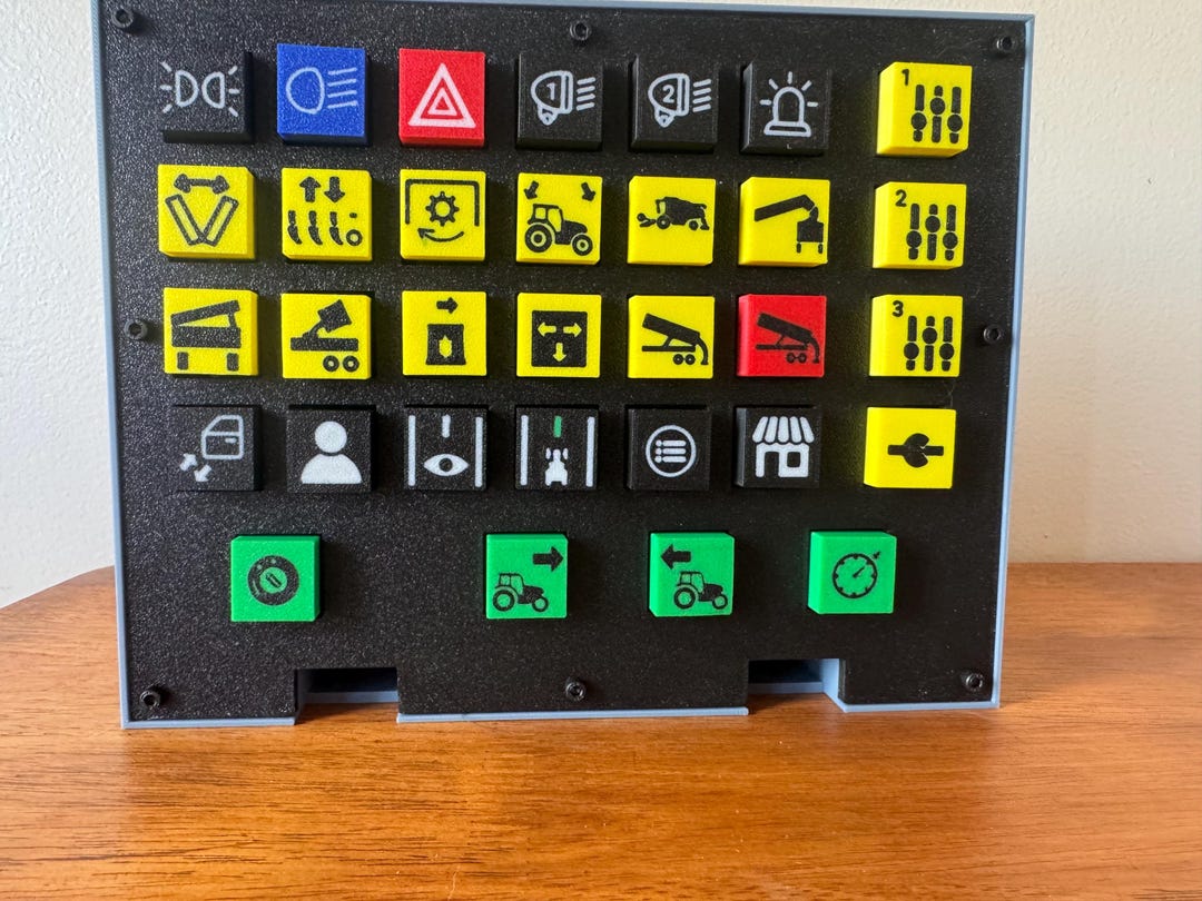 Farming Simulator Pc 32 Function Button Box With Customized Lettering ...