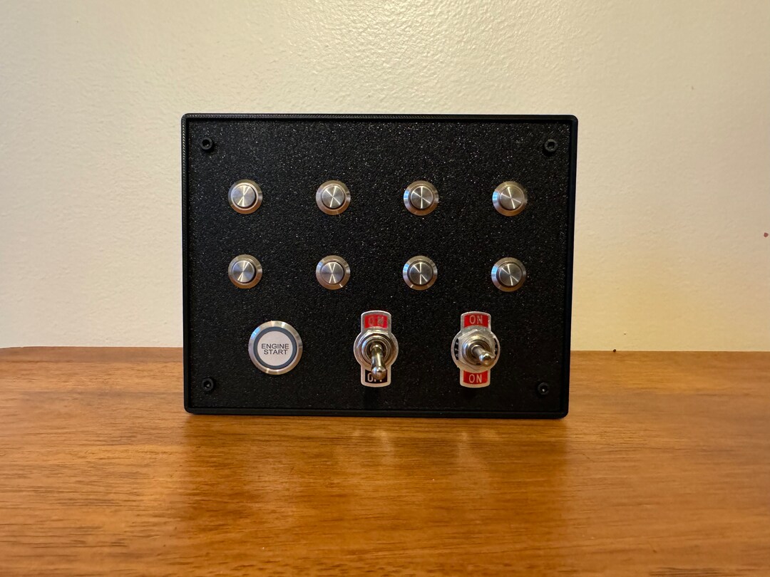 Universal 12 Button Universal Button Box for Pc. ATS/ETS, Farming ...