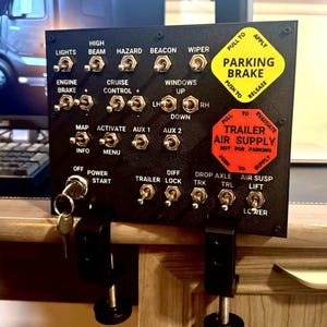 Ats/ets Truck Simulator Pc 32 Function Classic Truck Button Box With ...