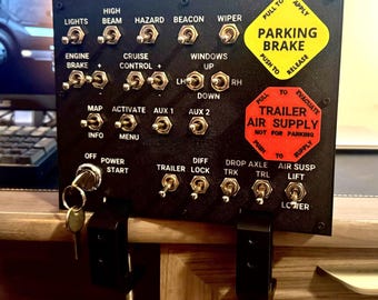 American European Truck Simulator |button Box | Switch Panel | Sim Box ...