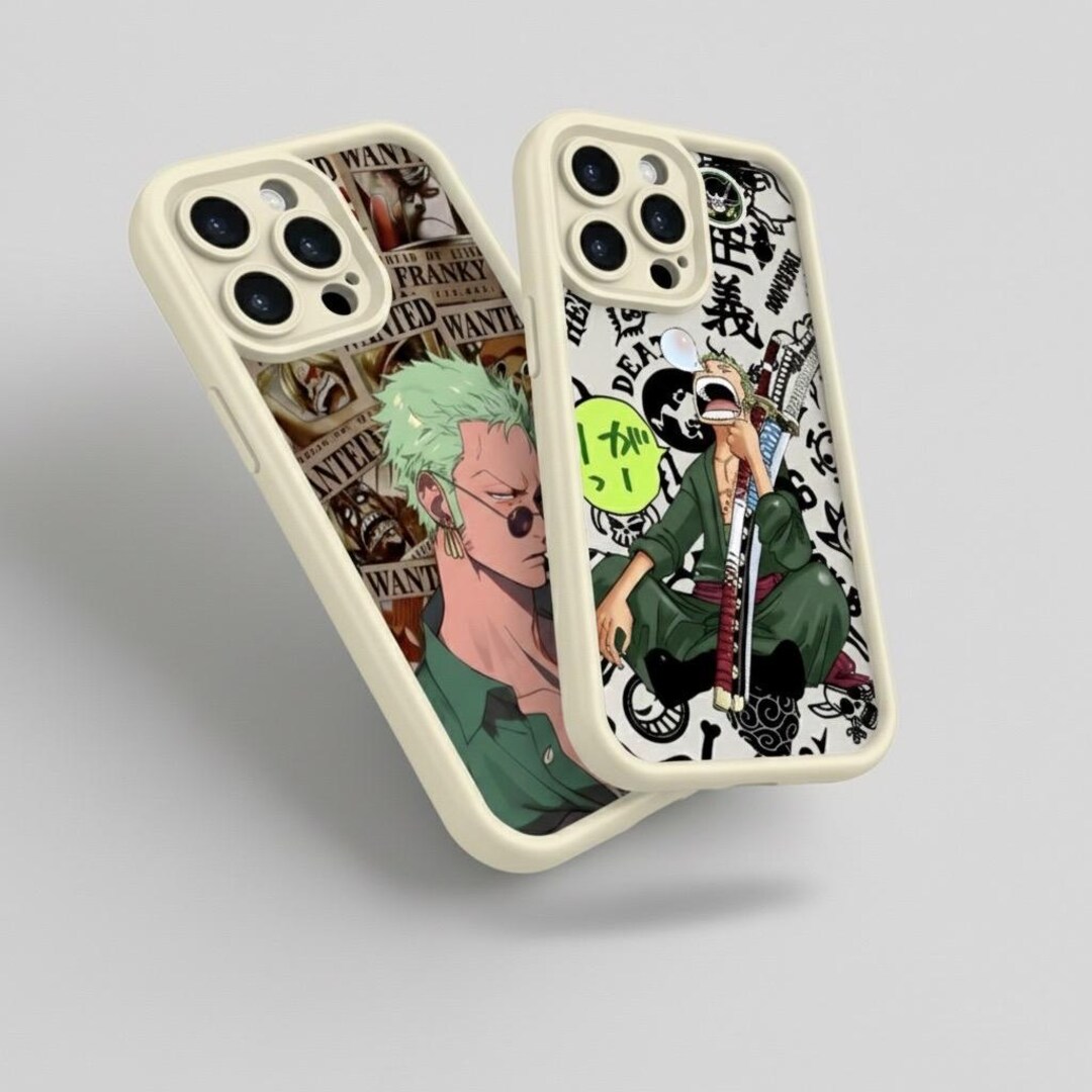 One Piece Phone Case Roronoa Zoro, Anime Manga Cover iPhone Samsung ...