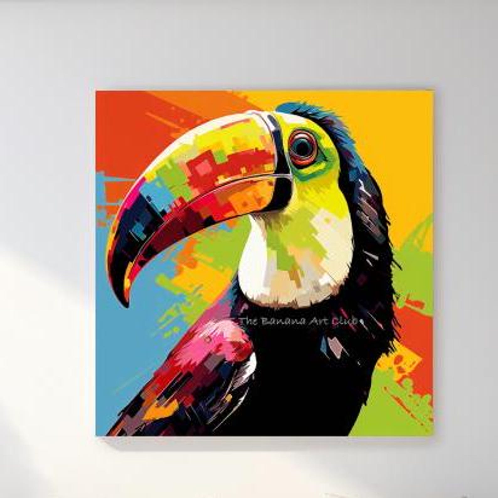 Toucan Wall Art, Toucan Print Digital Download, Tropical Bird Picture ...