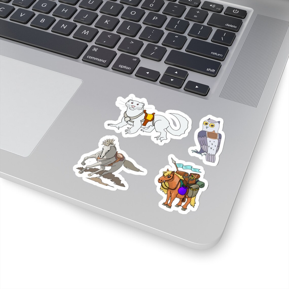 Trusty Steeds Fantasy RPG Sticker Sheet, Giant Weasel (ermine), Allegro ...
