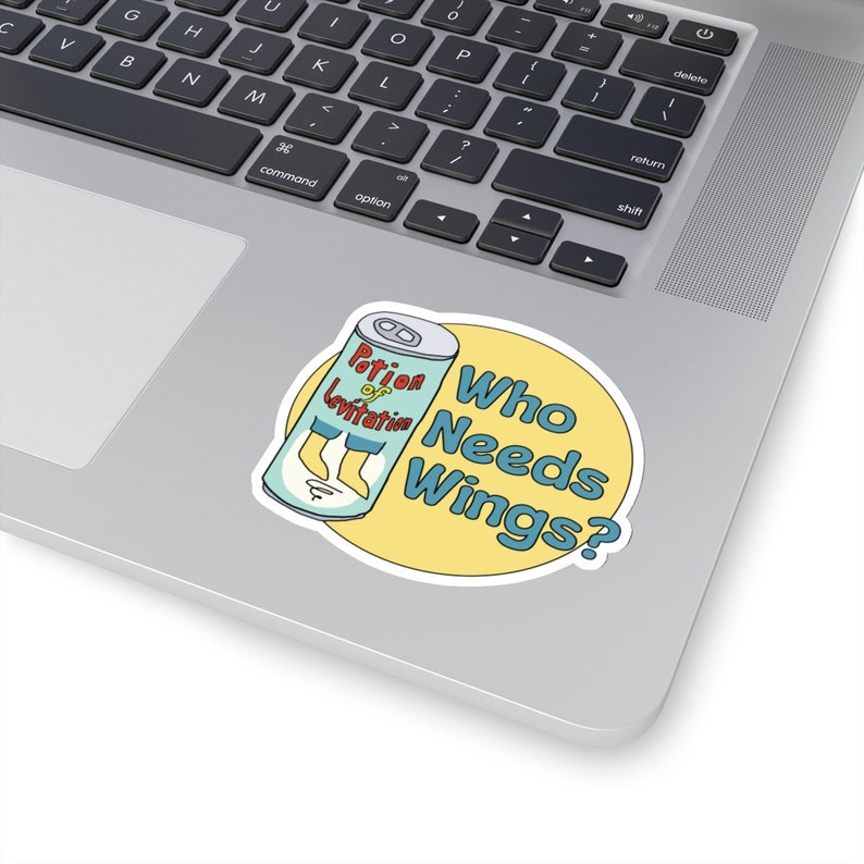 Potion of Levitation Sticker, Who Needs Wings? Magic Item Sticker ...
