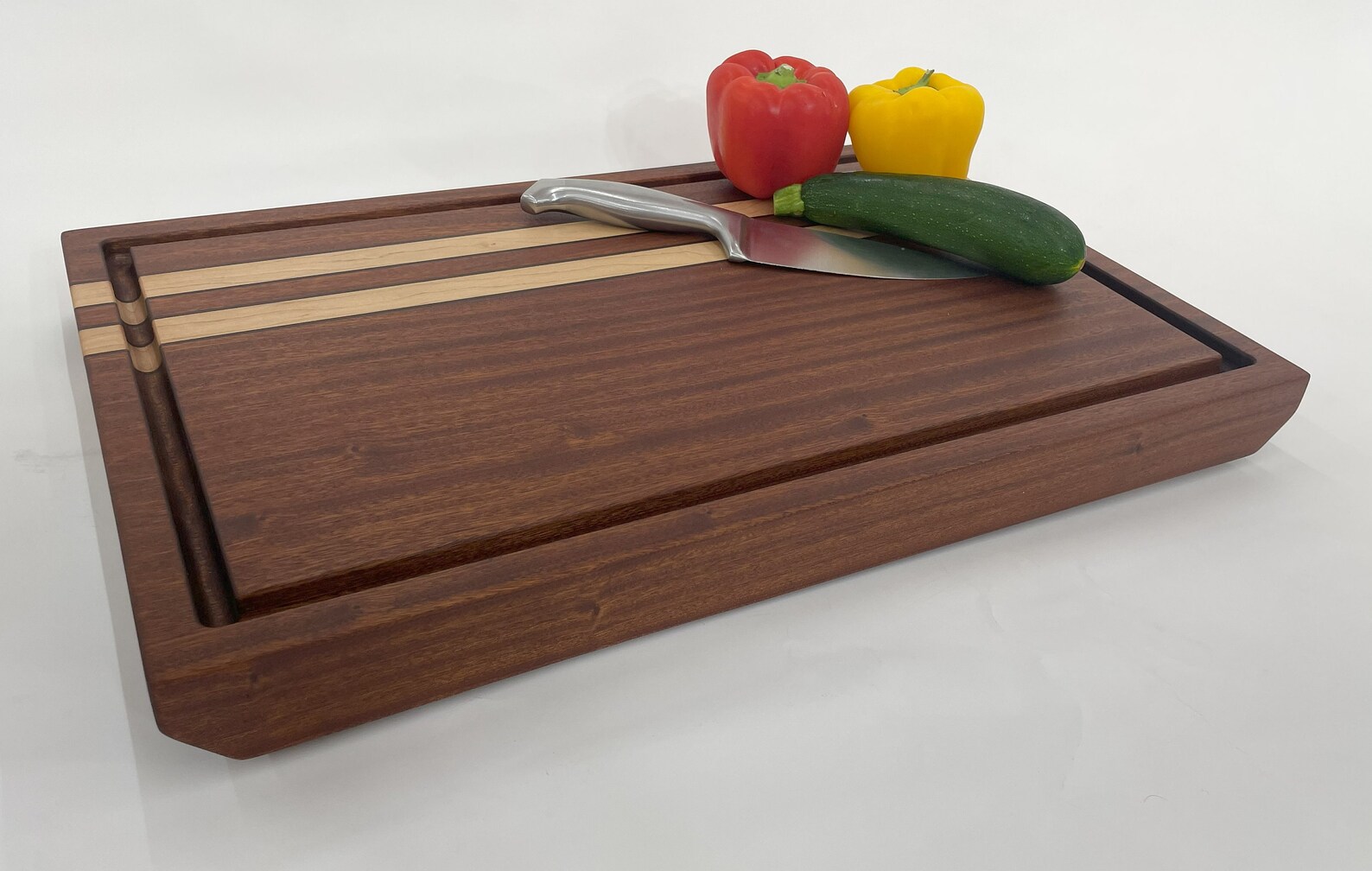 Large Handmade Oversized Cutting Board, Thick Handcrafted Edge Grain ...