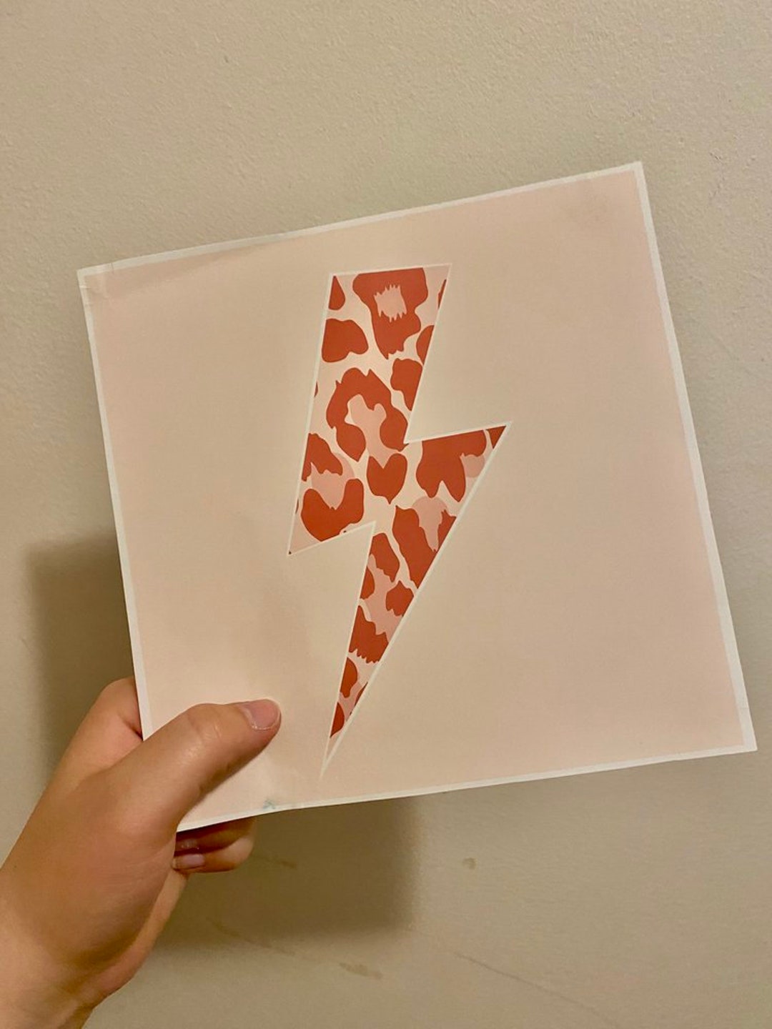 Cheetah Lightning Bolt - Etsy