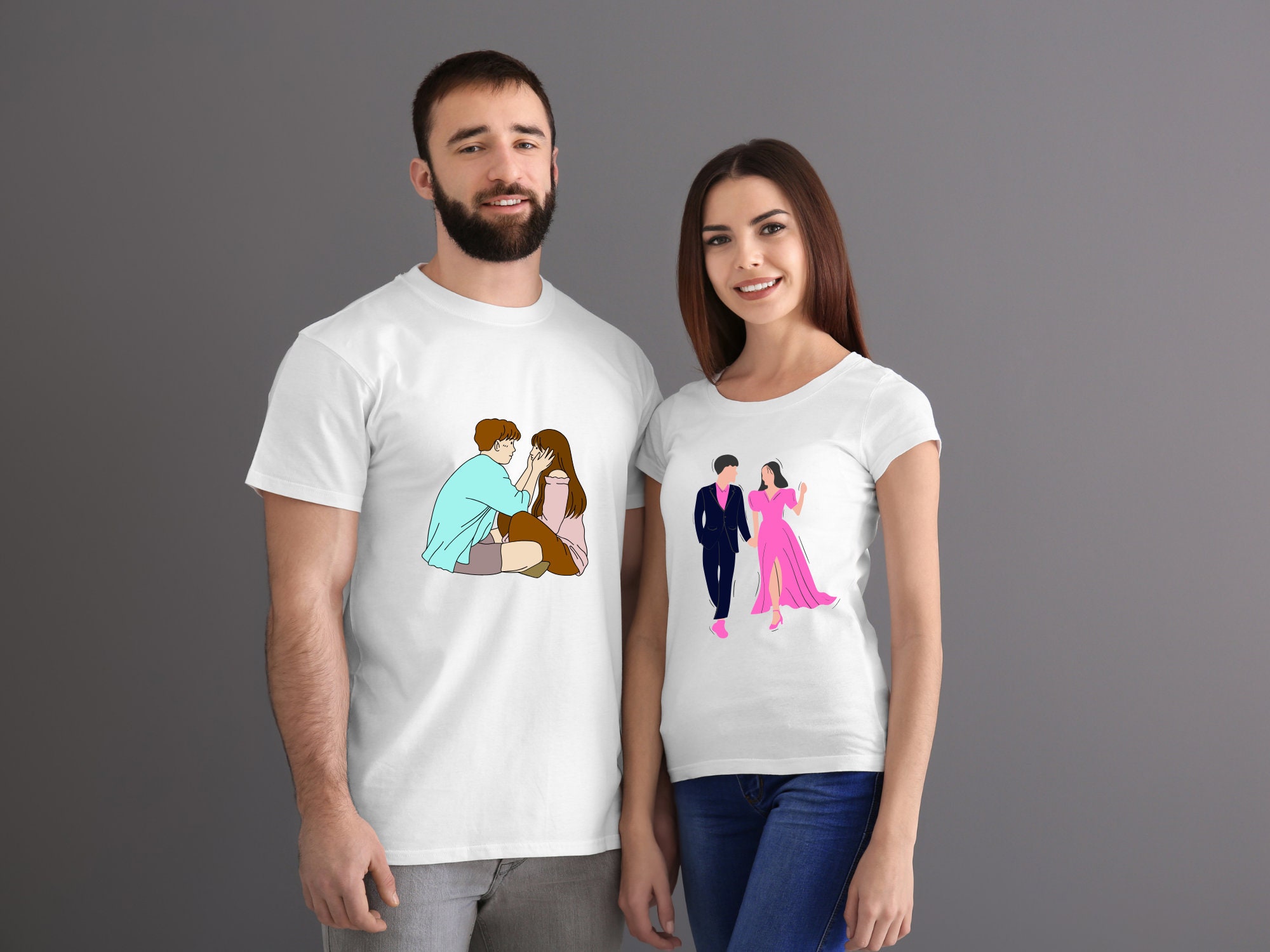Couple SVG Bundle - Couple PNG Bundle - Couple Clipart - Couple SVG Cut ...