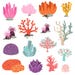 Coral Svg Bundle, Seaweed Clipart, Under the Sea Vector, Underwater ...