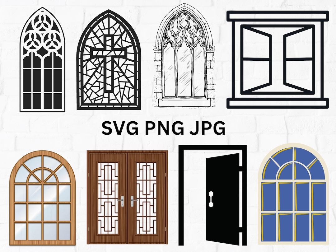 Windows SVG, Svg Files for Cricut, Window Svg, Window Cut Files ...