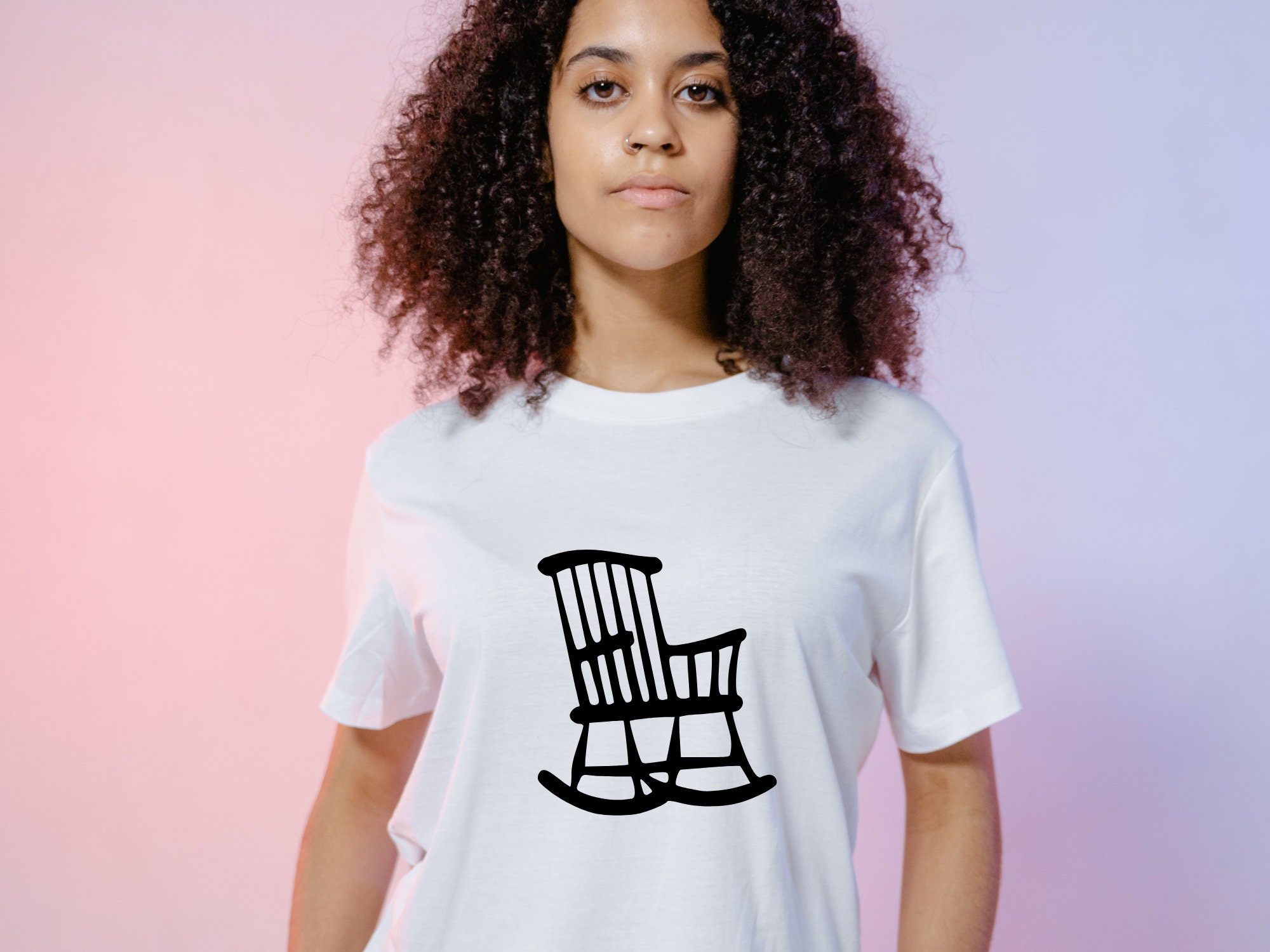 Rocking Chair Svg, SVG Files for Cricut, Chair SVG, Furniture Svg ...