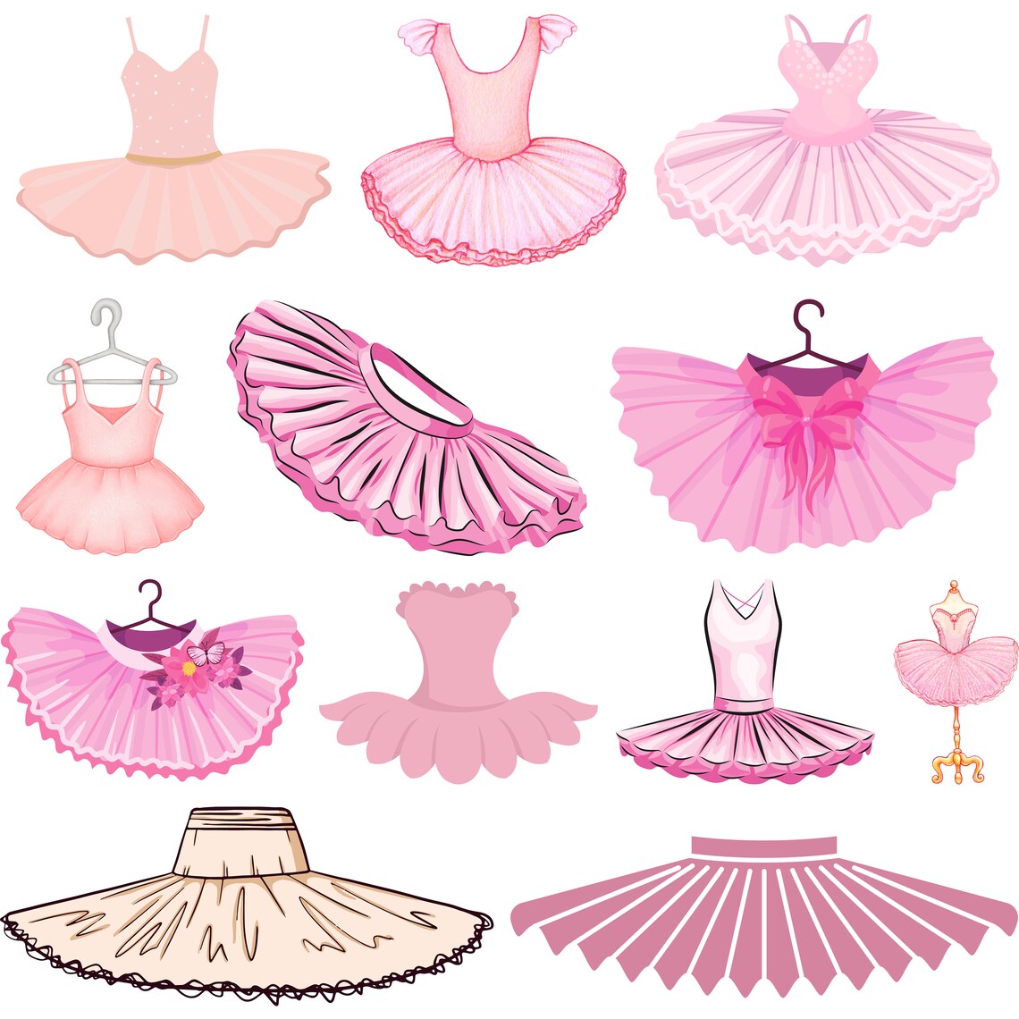 Tutu SVG Bundle, Ballerina Svg, Ballet Svg,dance Skirt Svg,tutu Life ...