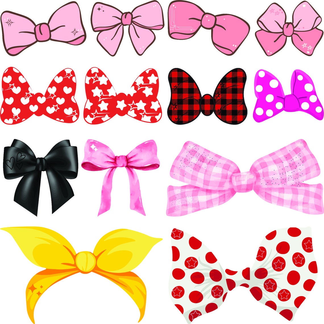 Ribbon Bow SVG Bundle, Ribbon SVG, Bow Svg, Bow Tie Svg, Present Svg ...