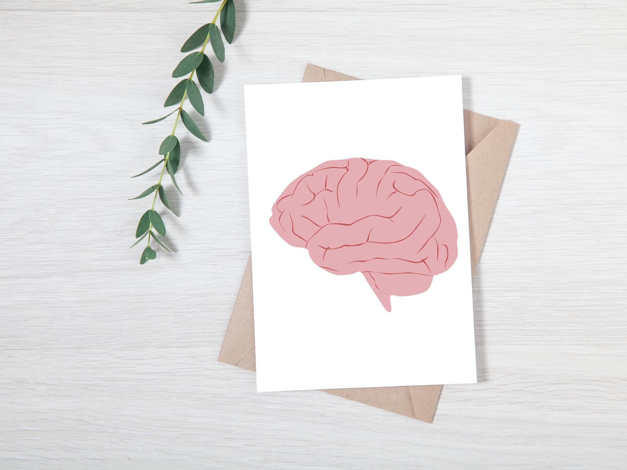 Brain Svg, Human Brain Svg, Brain Png, Brain Clipart, Mental Health Svg ...
