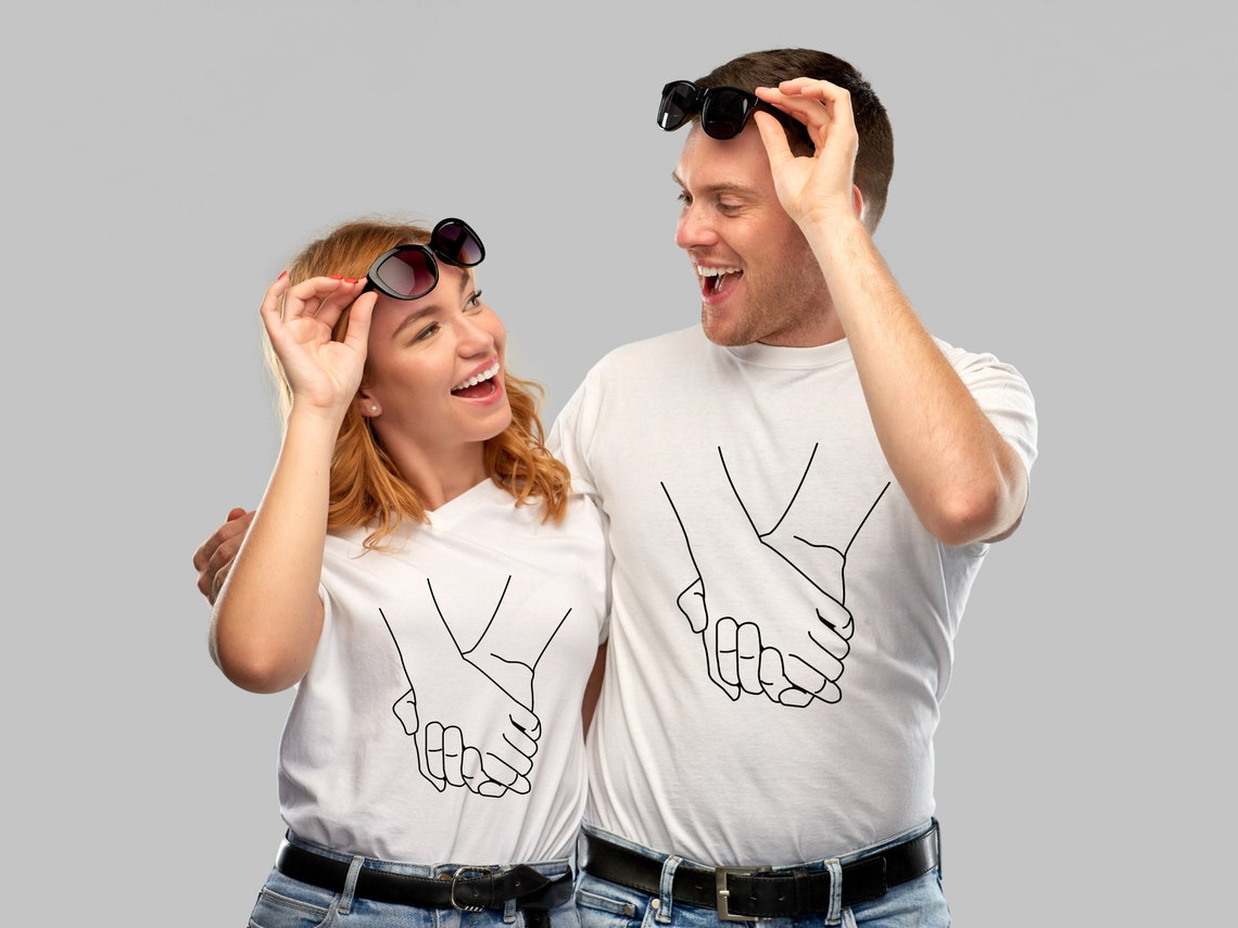 Couple Silhouette Svg, Relationship Svg, Holding Hands SVG, Couple ...