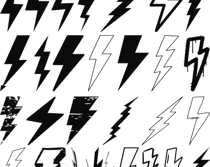 3D Blitz svg Bundle, Blitz svg, Blitz svg, Blitz Clipart, Electric Bolt ...