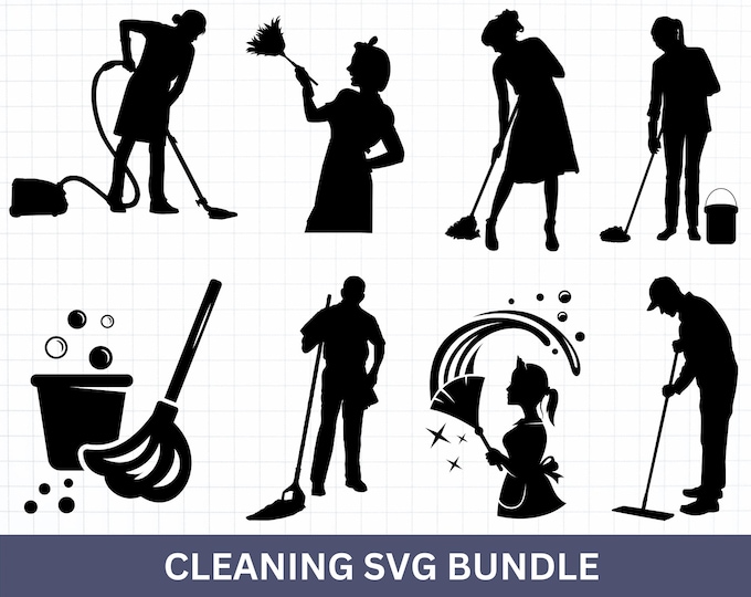 Mop Svg, Mop Clip Art, Cleaning Svg, Cleaning Clipart, Janitor Svg ...