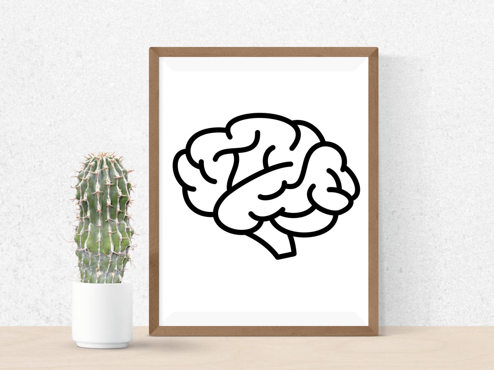 Brain Svg, Human Brain Svg, Brain Png, Brain Clipart, Mental Health Svg ...