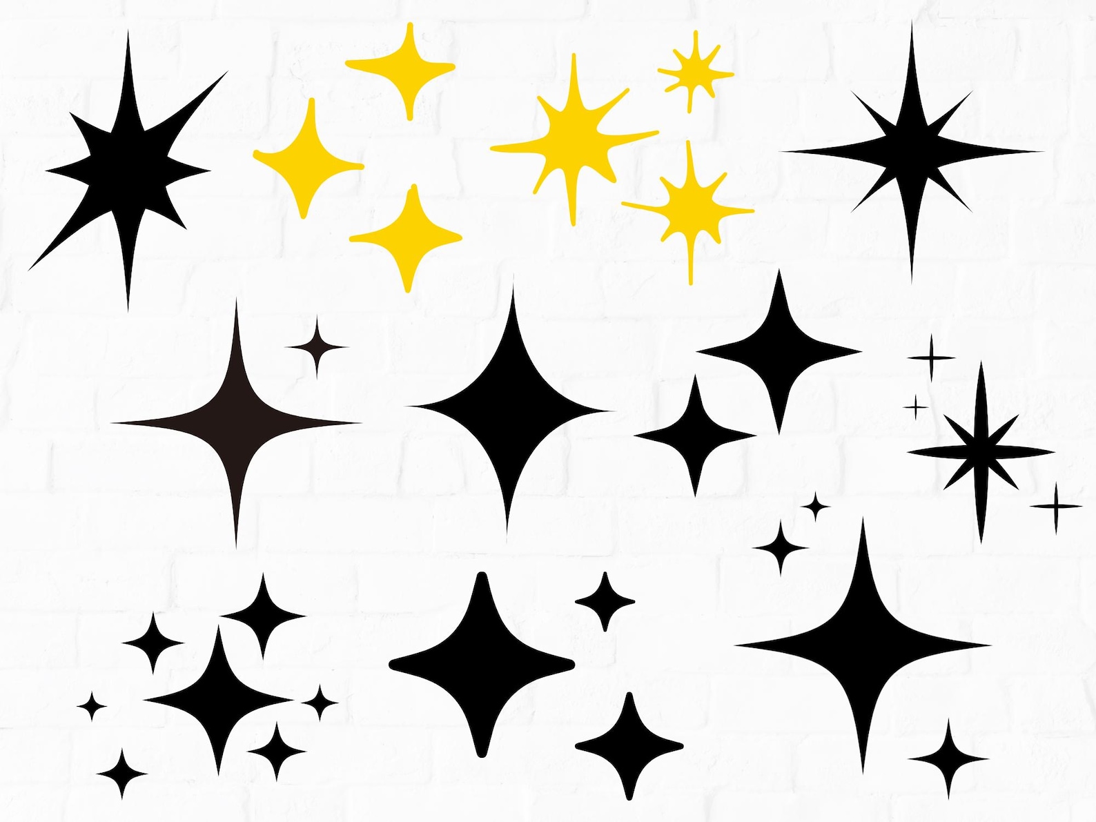 Sparkle SVG Bundle, Sparkle Stars SVG, Stars Svg, Star Clipart, Bright Stars, Twinkle Stars ...