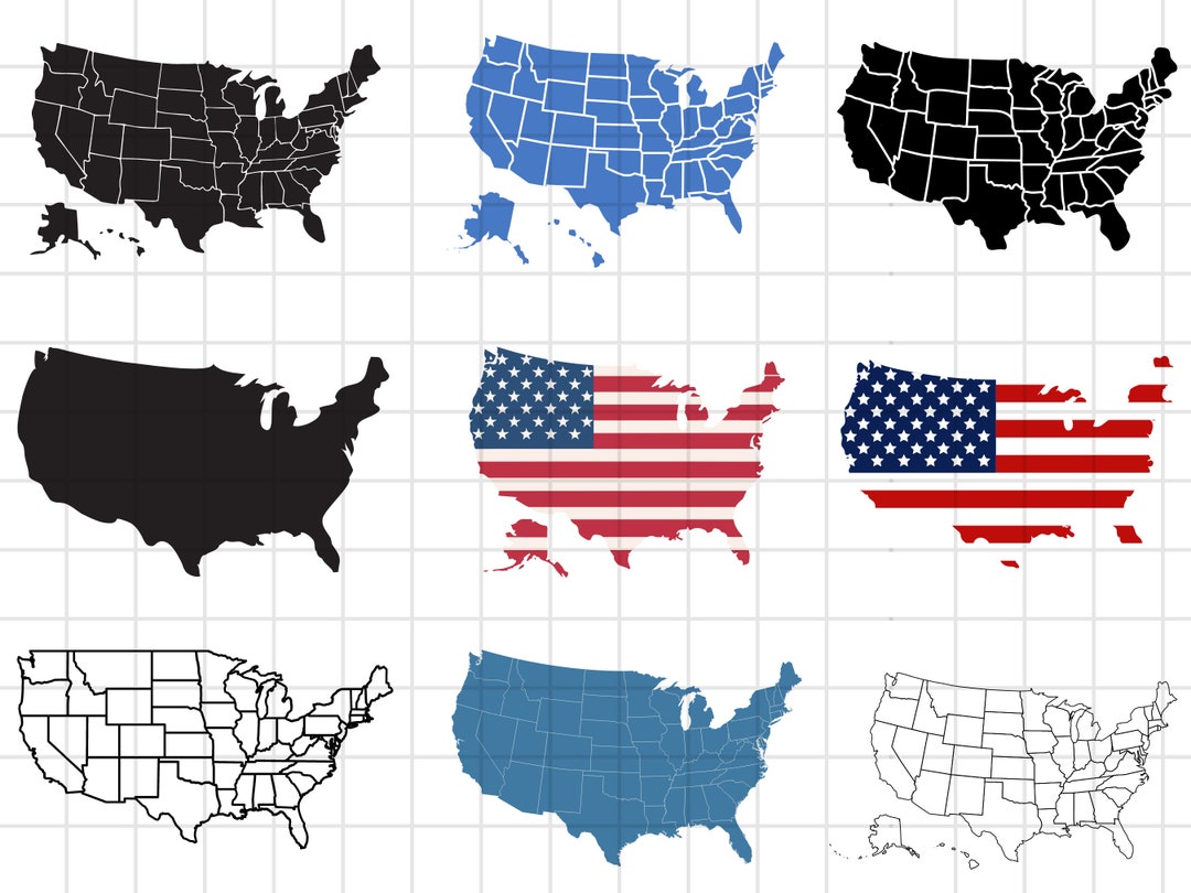 American Flag Svg Bundle , 4th of July Svg, Distressed Flag Svg,fourth ...