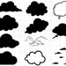 Cloud Svg Bundle, Clouds Svg, Clouds Clipart, Sky Svg, Cloud Svg Files ...