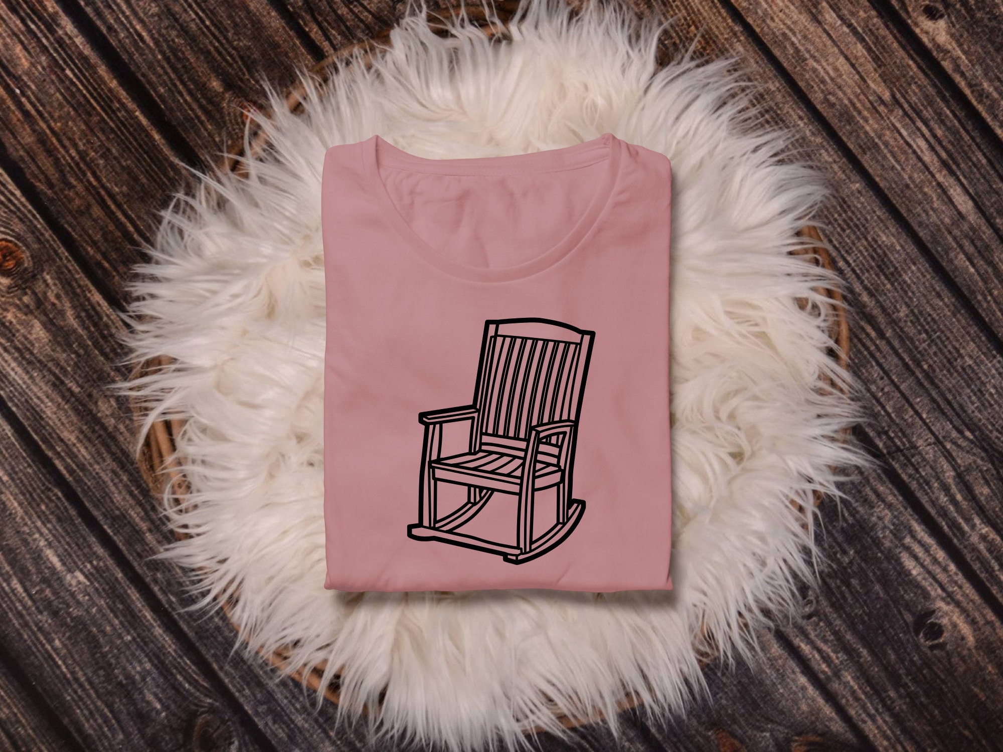 Rocking Chair Svg, SVG Files for Cricut, Chair SVG, Furniture Svg ...