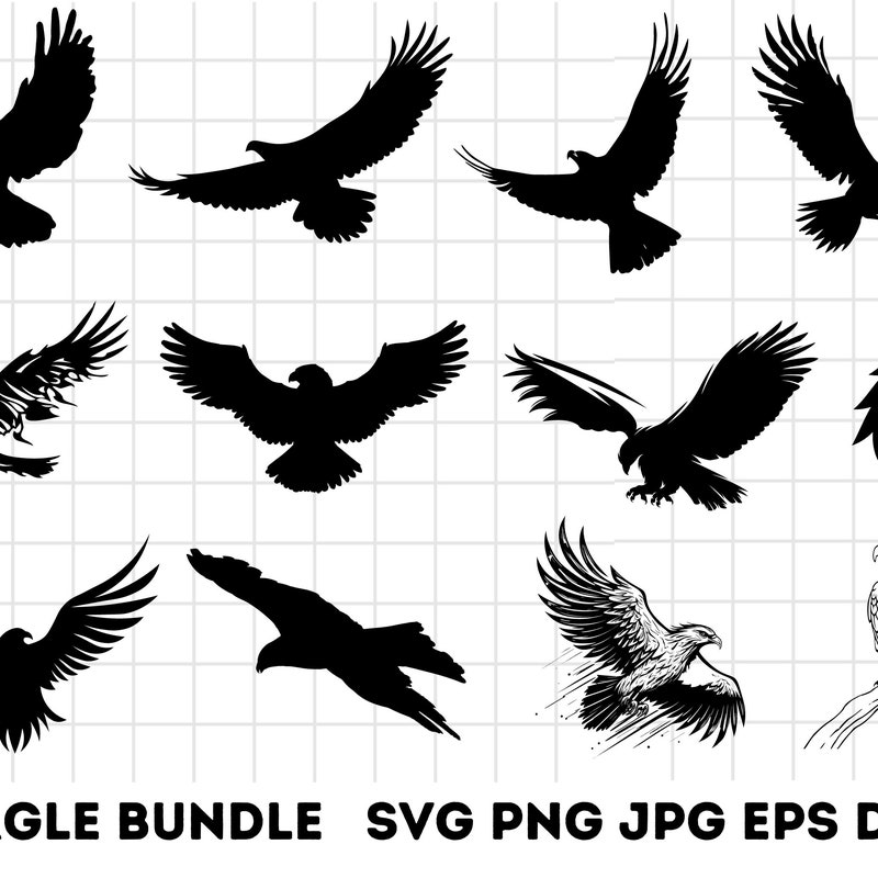 Eagle Svg - Etsy