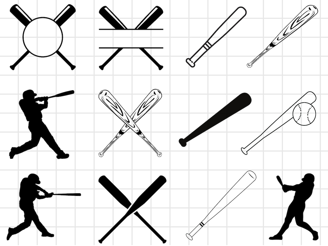 Baseball SVG Bundle by Oxee, Baseball Bat SVG, Baseball Ball SVG ...