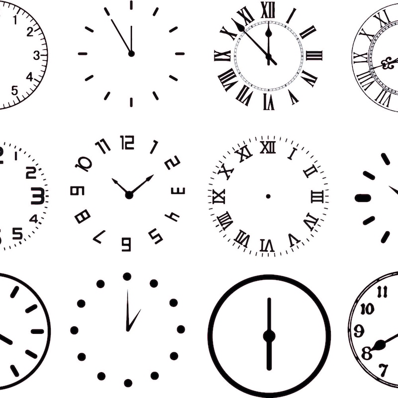 Clock Faces - Etsy