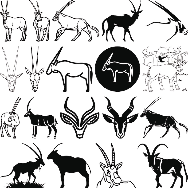 Oryx art download - Etsy.de