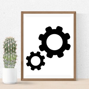 Gears SVG Bundle, Gears Dxf, Gears Png, Gears Clipart, Gears SVG Cut ...
