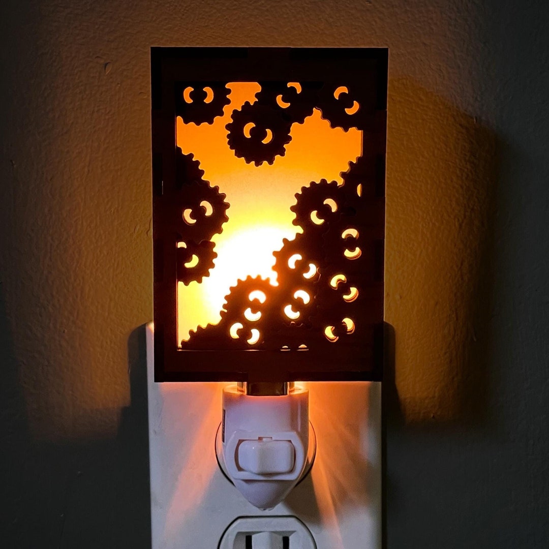 Dust Sprites Night Light - Handmade Light With Lantern Paper - Etsy