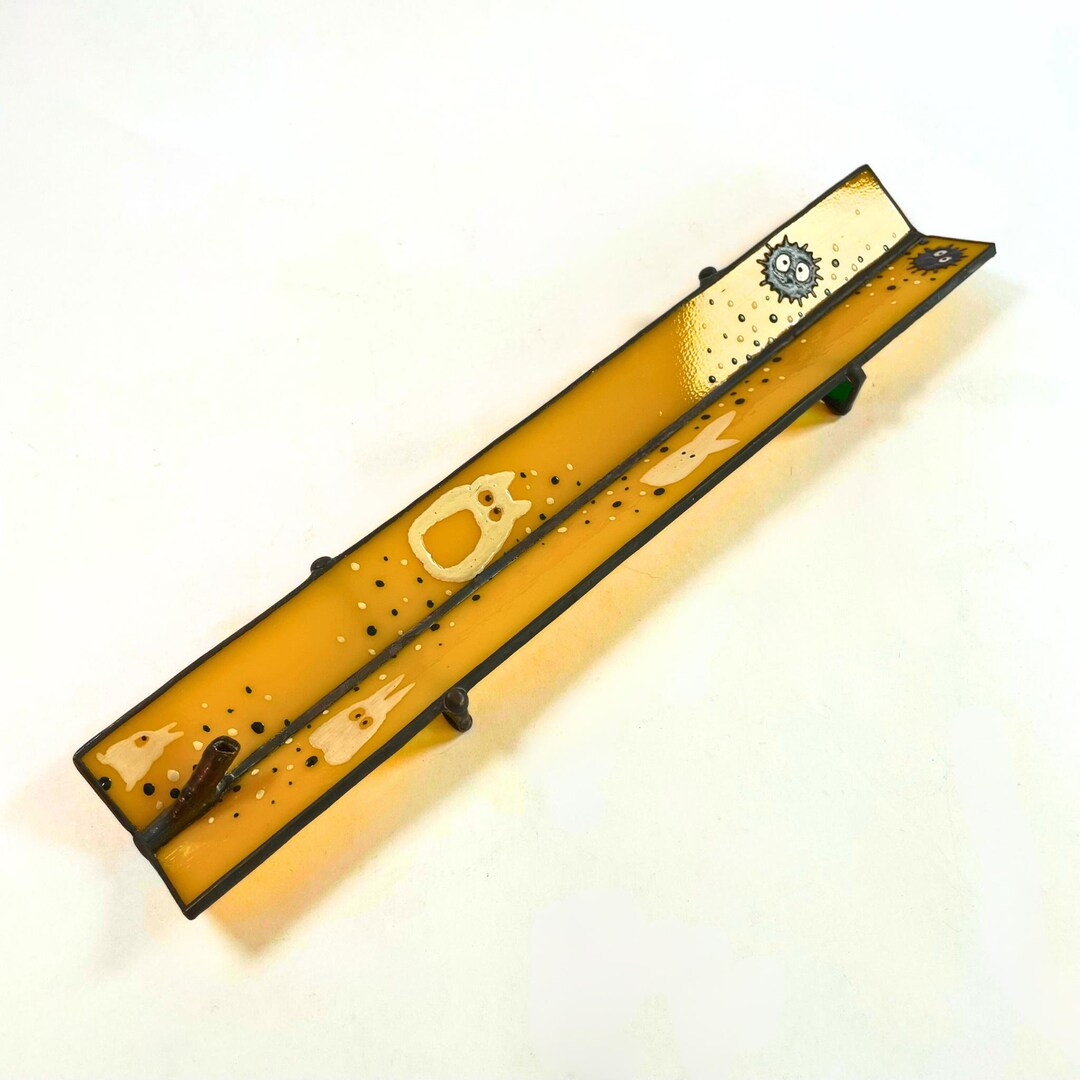 Dust Sprites Stained Glass Incense Holder - Etsy