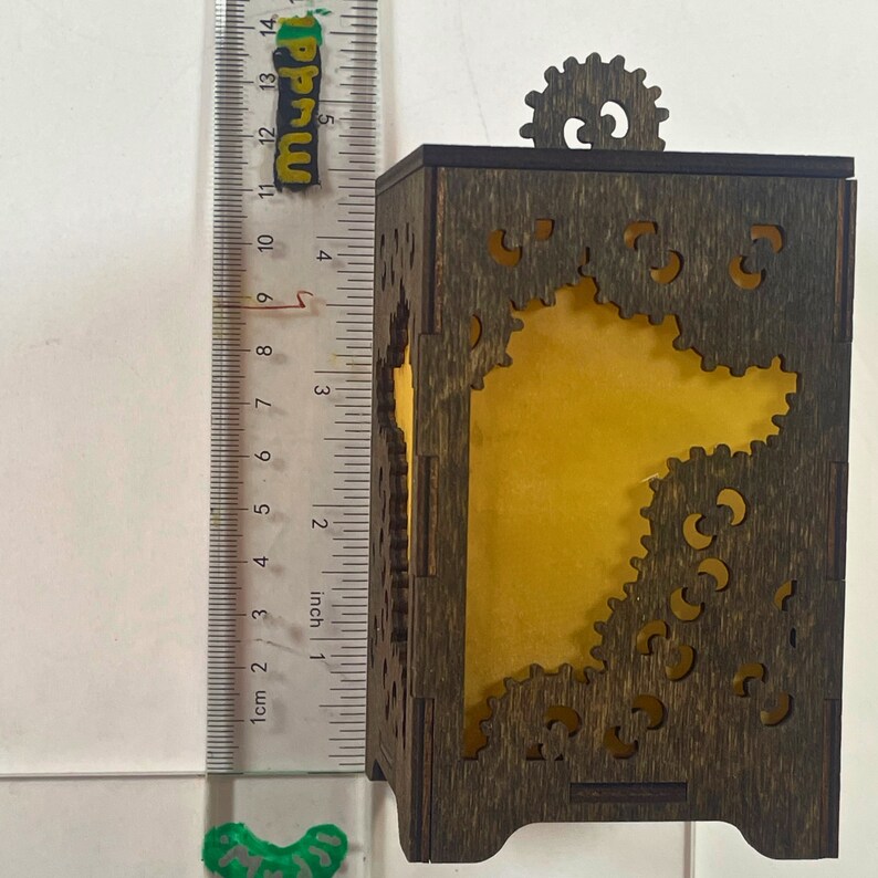 Dust Sprites Candle Lantern - Handmade Wooden Lantern - Etsy