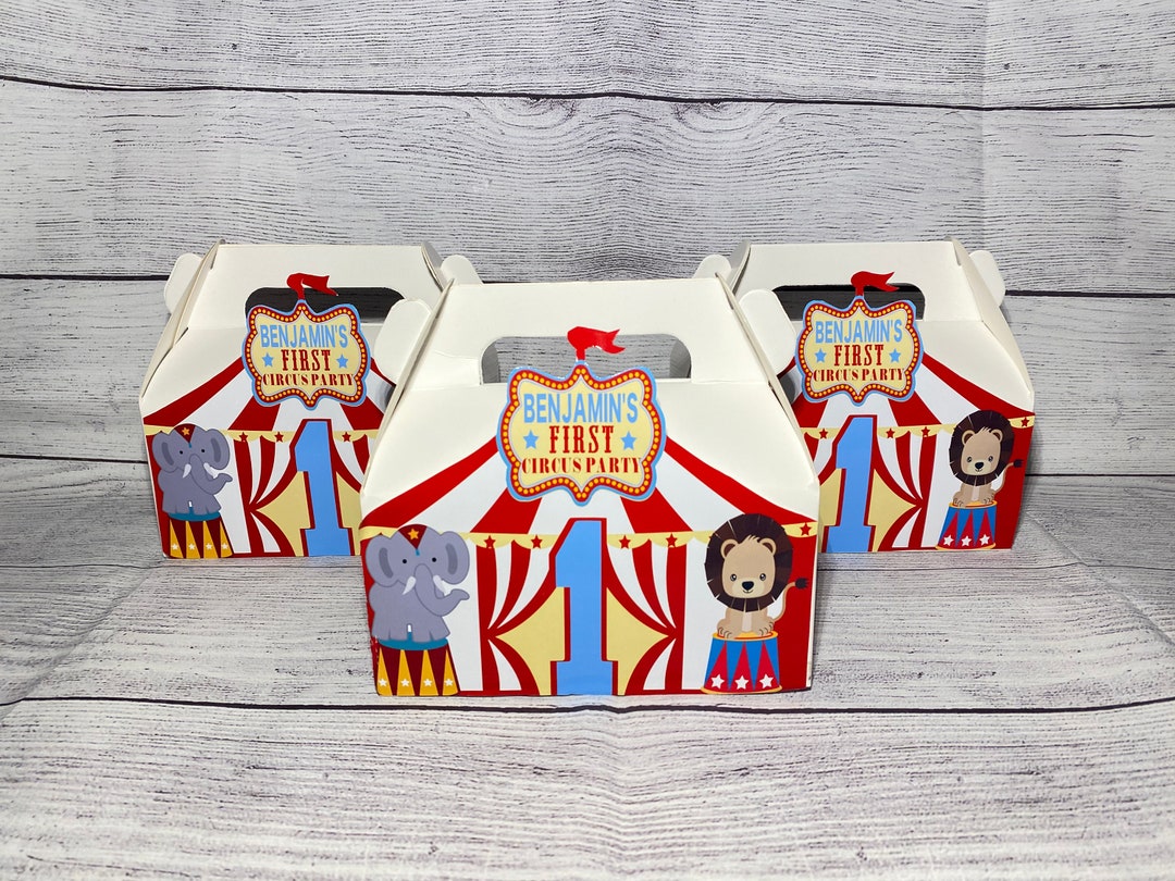 Circus Gable Boxes - Etsy