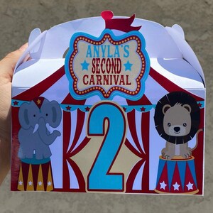 Circus Gable Boxes - Etsy