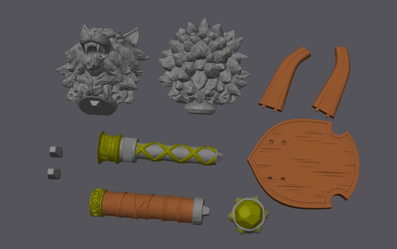 Lone Wolf Mace Cosplay - Etsy