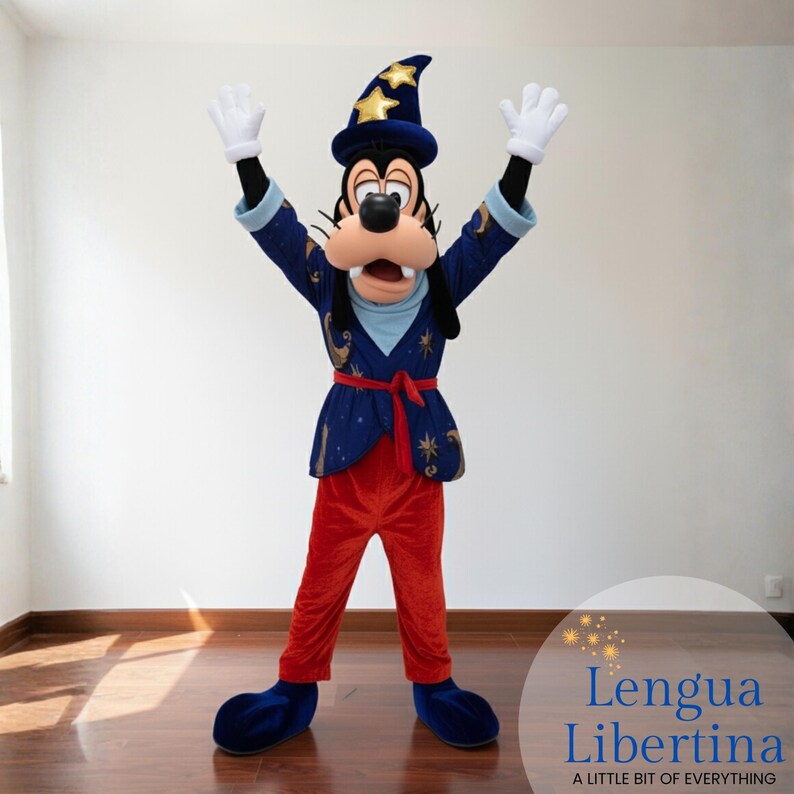 Mascot Costume GOOFY Magic,cosplay Mascot, Botarga,goofy Costume,adult ...