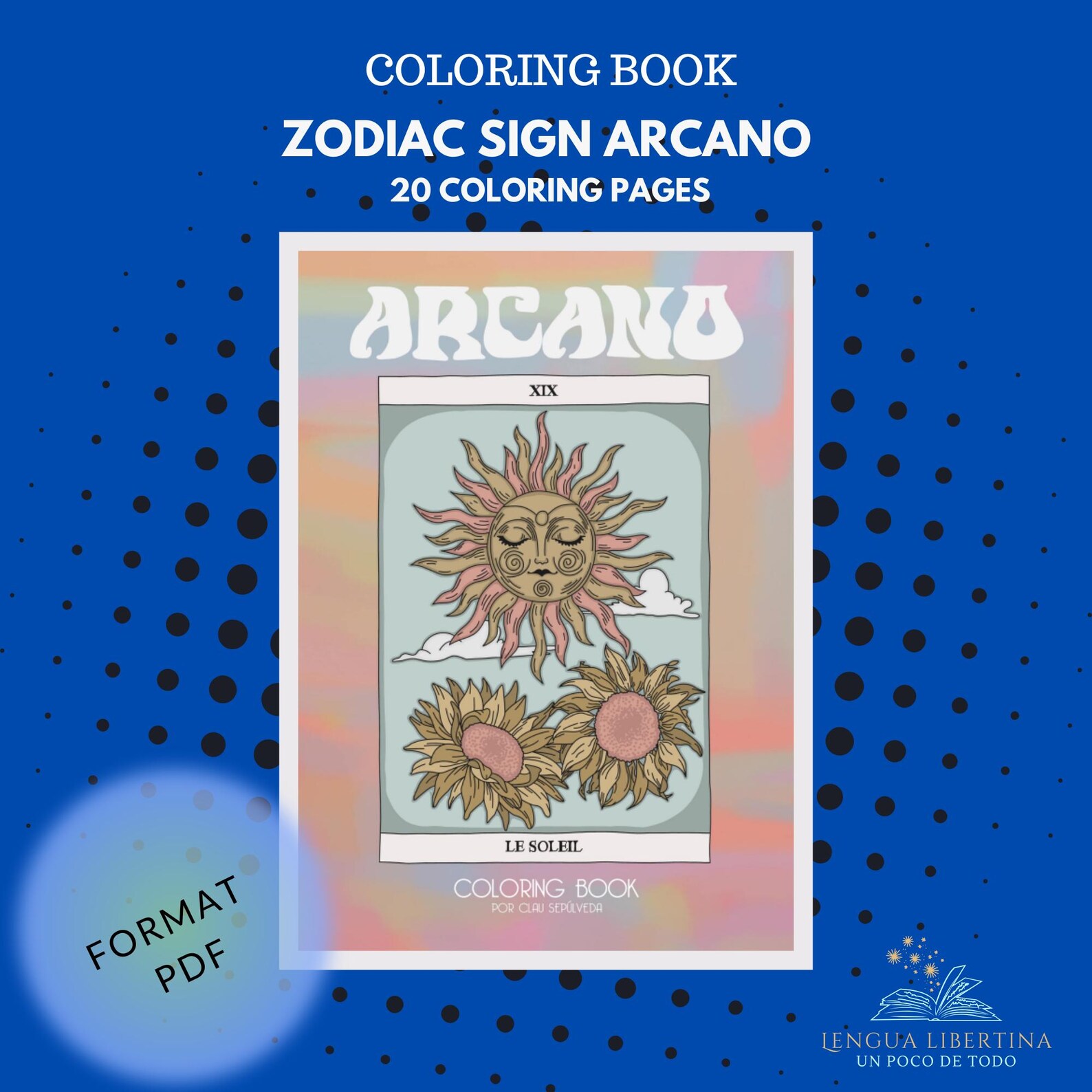 Zodiac Coloring Book: Arcane Constellations, 20 Pages (PDF Pattern) - Etsy