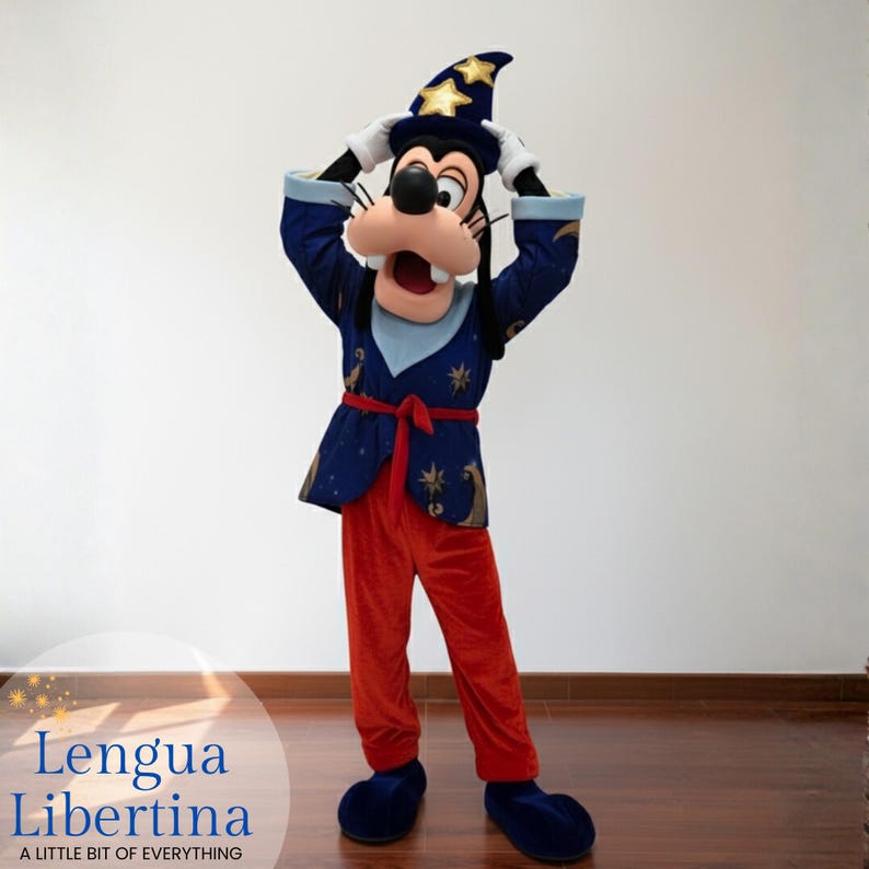 Mascot Costume GOOFY Magic,cosplay Mascot, Botarga,goofy Costume,adult ...