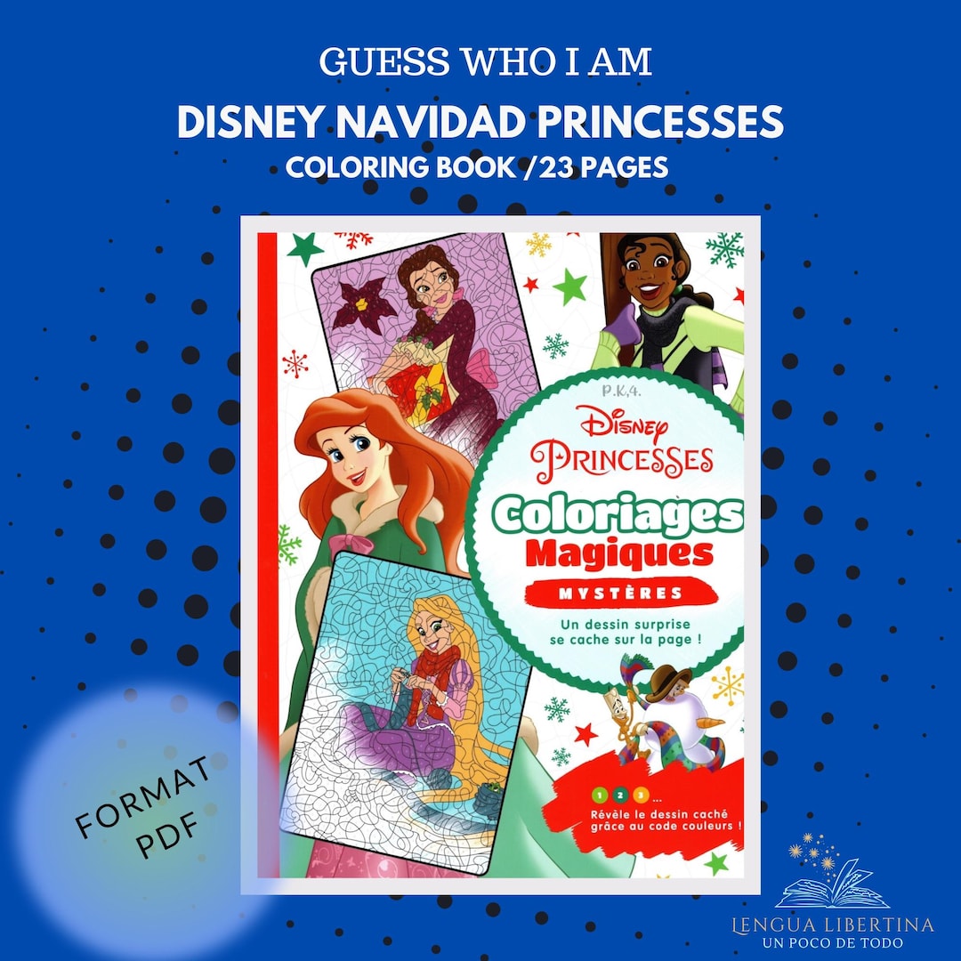Disney Mystery Coloring Book, Coloring Book, Coloring Page, Color by ...