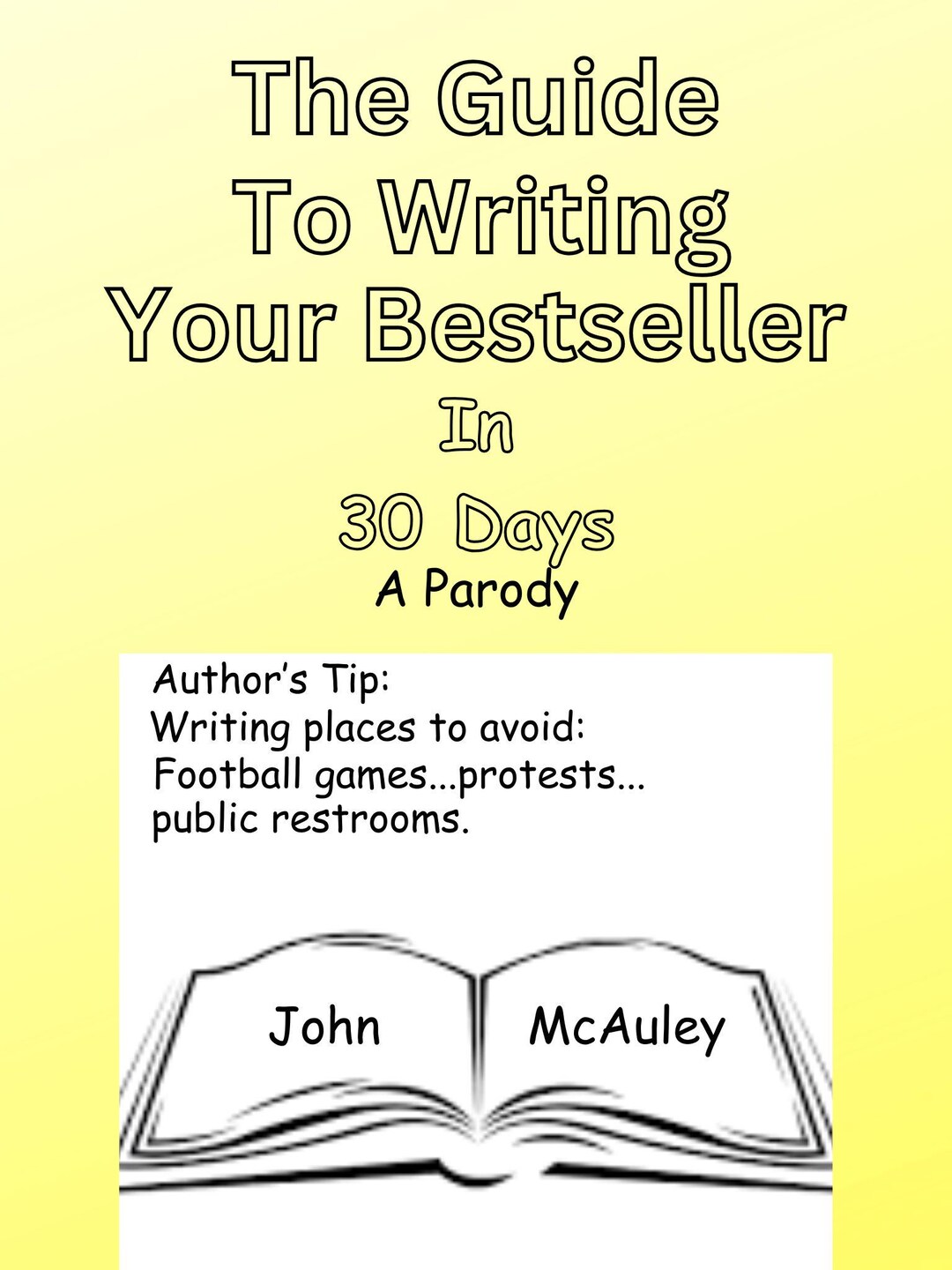 A Parody of Writing a Bestselling Book. Gift for Writers and Authors - Etsy