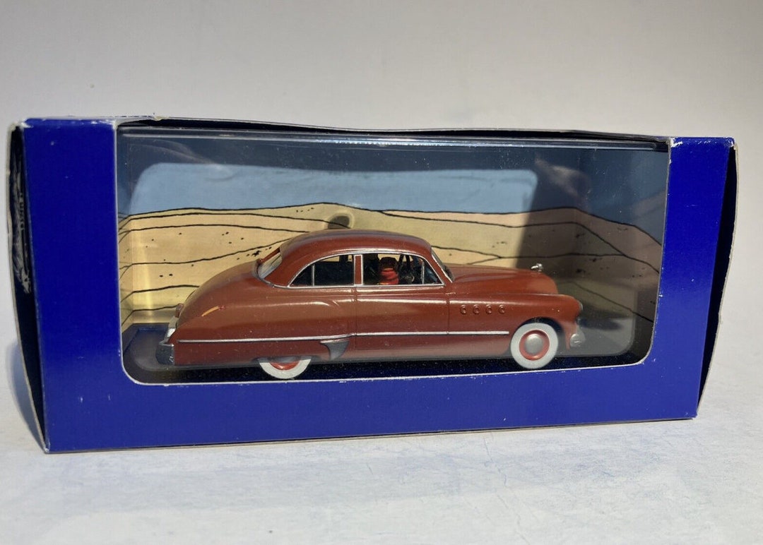 NEW Atlas Tintin Car #10 Buick Roadmaster 1/43 Model Voiture - Etsy